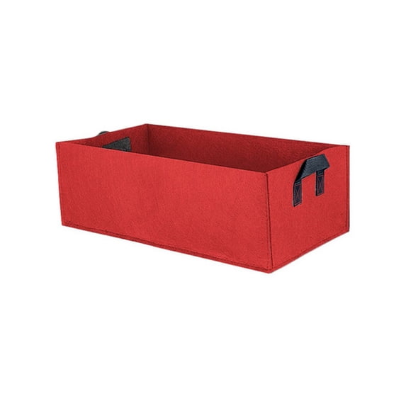 Fabric Raised Garden Bed, Breathable Planting Container Bag, 60x30x20cm ...