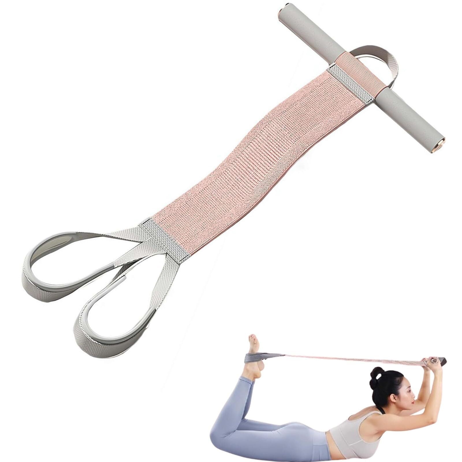 Fabric Resistance Band with Handles,120lb Full-Body Workout Band,Non ...