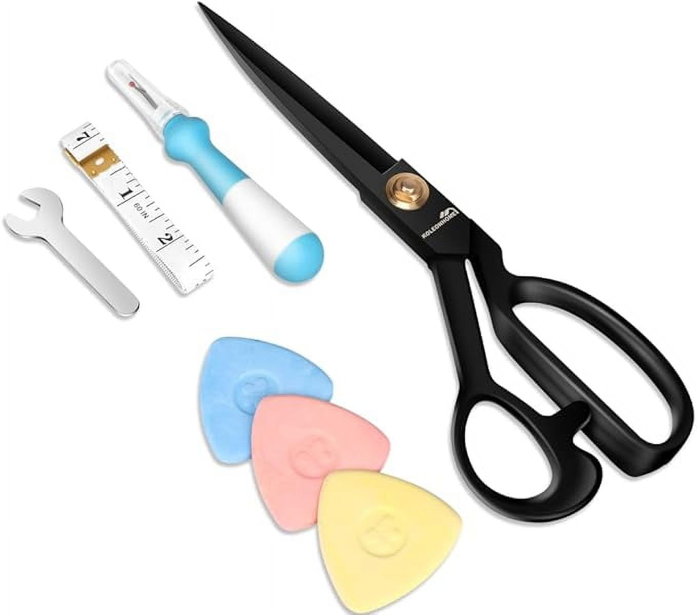 Fabric Scissors, 10 Inch Sewing Scissors,High Carbon Steel Tailor ...