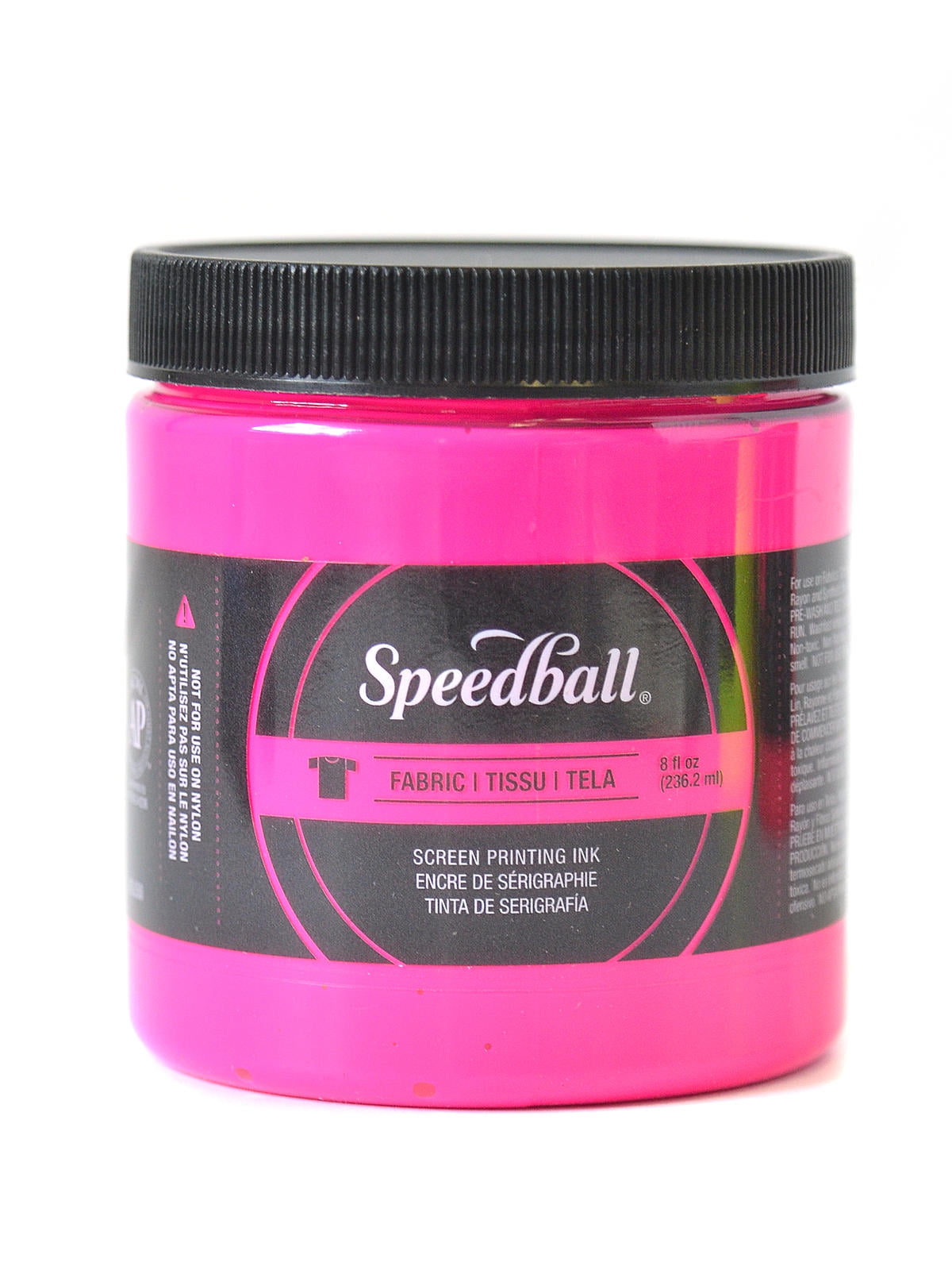 Fabric Screen Printing Ink fluorescent magenta, 8 oz. (pack of 2 ...