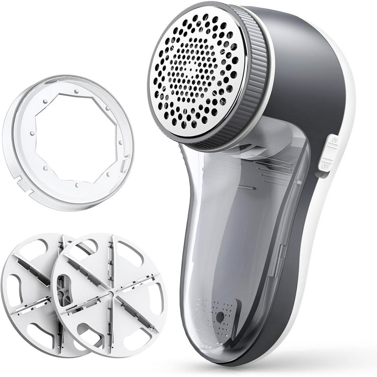 Fabric Shaver Lint Remover for Clothes Electric Lint Shaver with 6 leaf Blades Sweater Shavers to Remove Pilling for Clothing Couch Furniture Fuzz Lint Ball Pillings USB Rechargeable Walmart