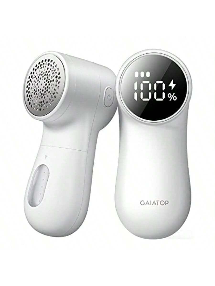 Fabric Shaver and Lint Remover - Rechargeable Electric Sweater Defuzzer ...