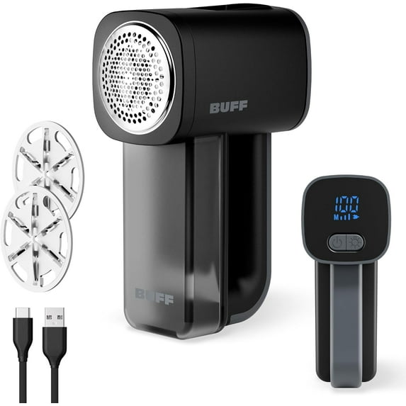 Fabric Shaver + Lint Remover, Sweater Defuzzer with 3 Motor Speeds ...