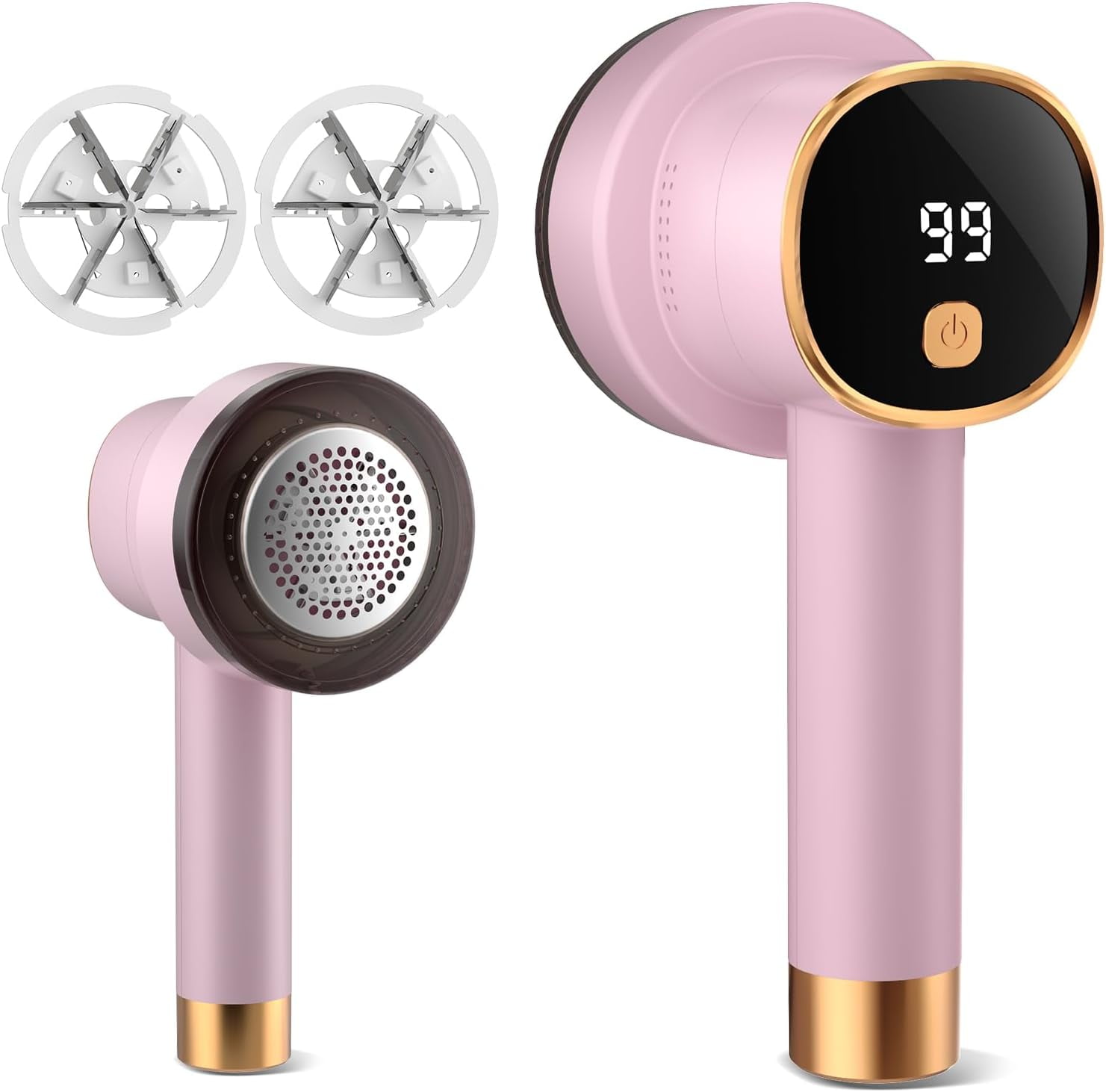 Fabric Shaver, Rechargeable Electric Lint Remover with LED Display ...