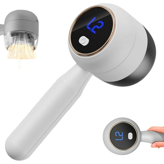 Fabric Shaver, Rechargeable Electric Lint Remover with LED Display ...