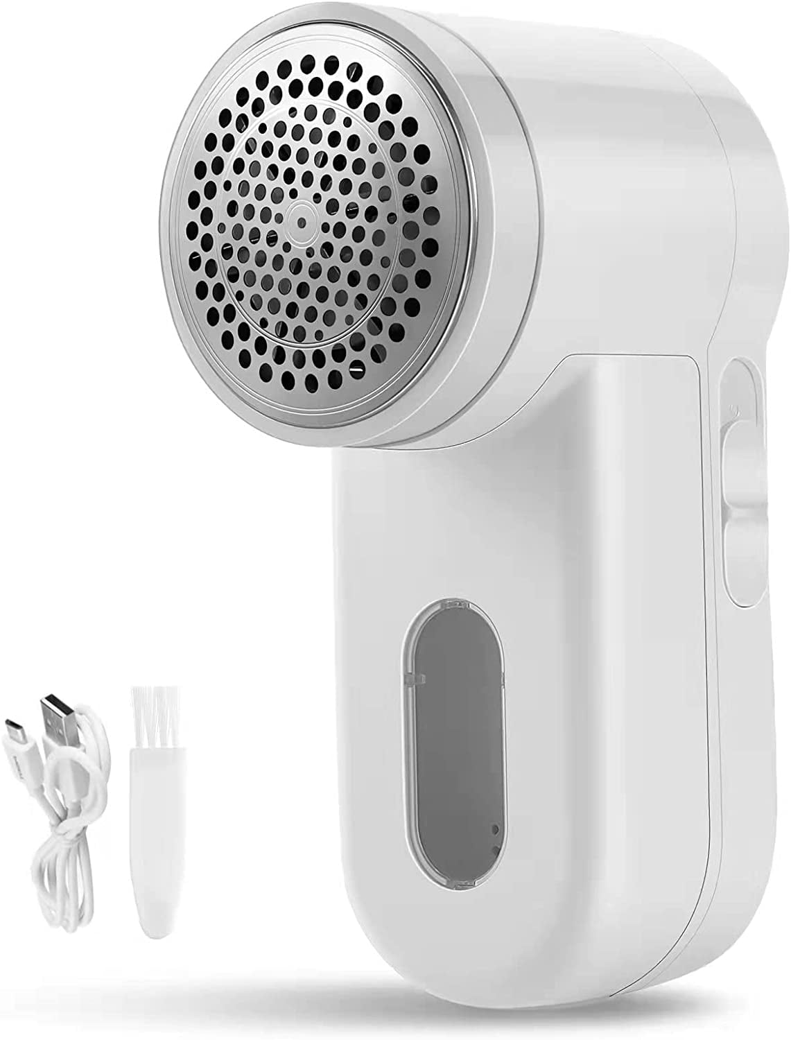 Fabric Shaver, Rechargeable Lint Remover with 6-Blades, Dual Protection ...