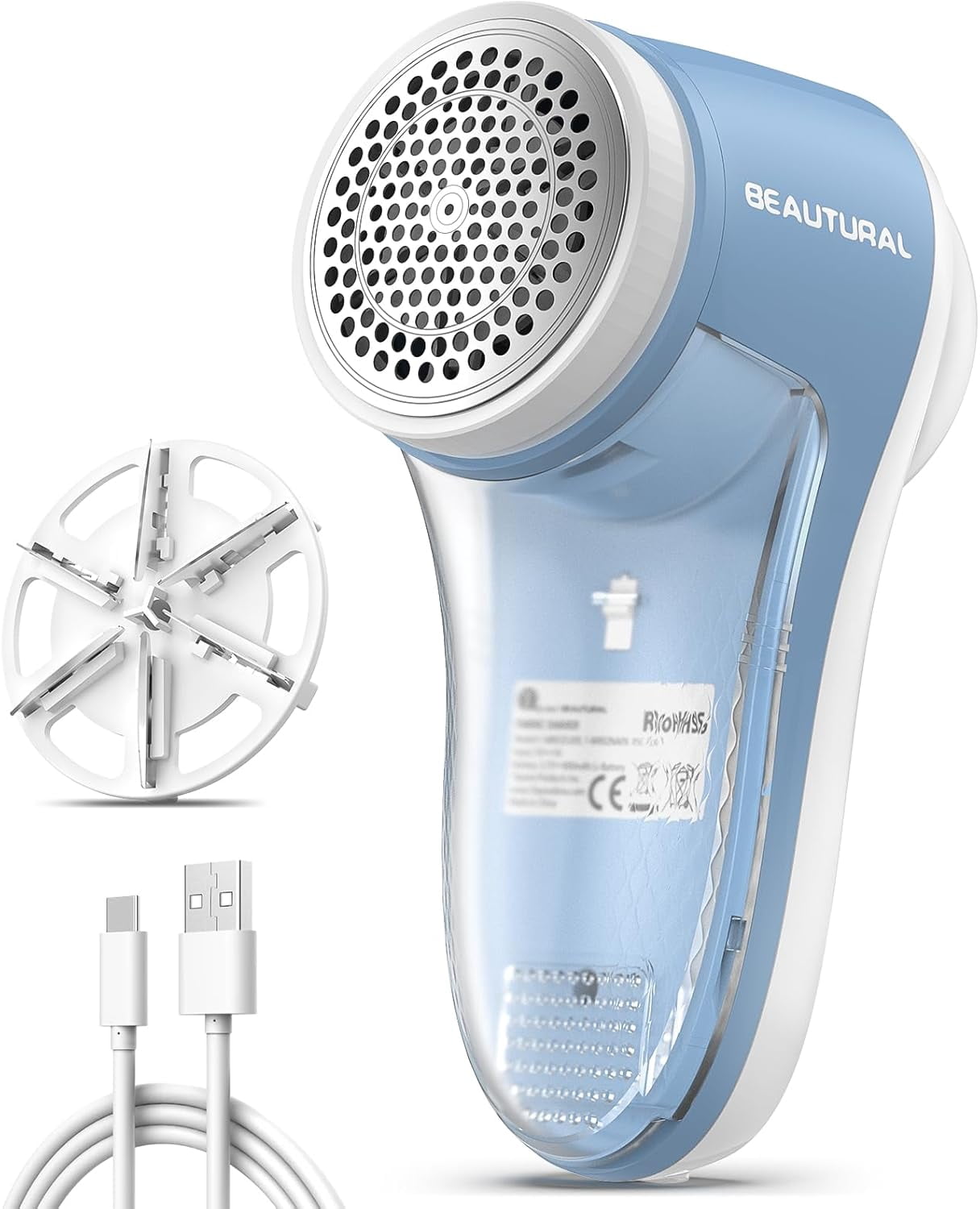 Fabric Shaver, Rechargeable Lint Remover for Clothes, Electric Shaver ...