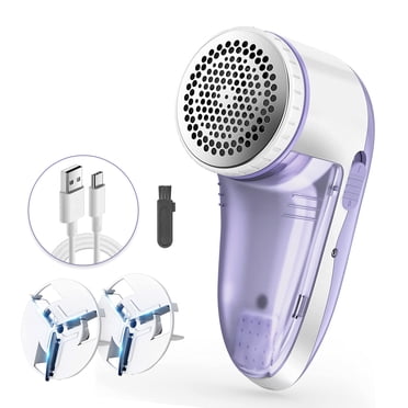 Fabric Lint Shaver - Fuzz Remover, AC 120V Electric Sweater Shaver ...