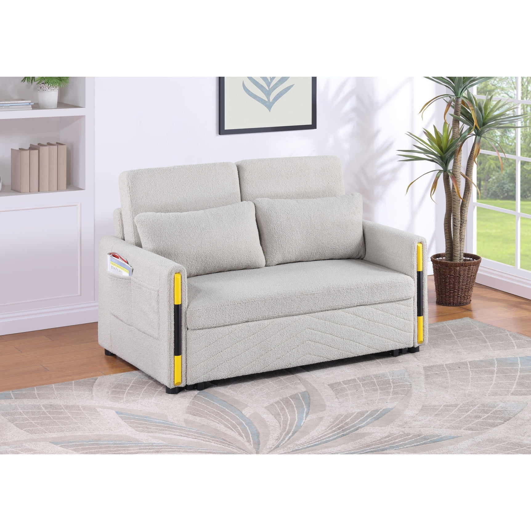 Fabric Sleeper - Dual - Pull Design with Storage - Home Living - Keep ...