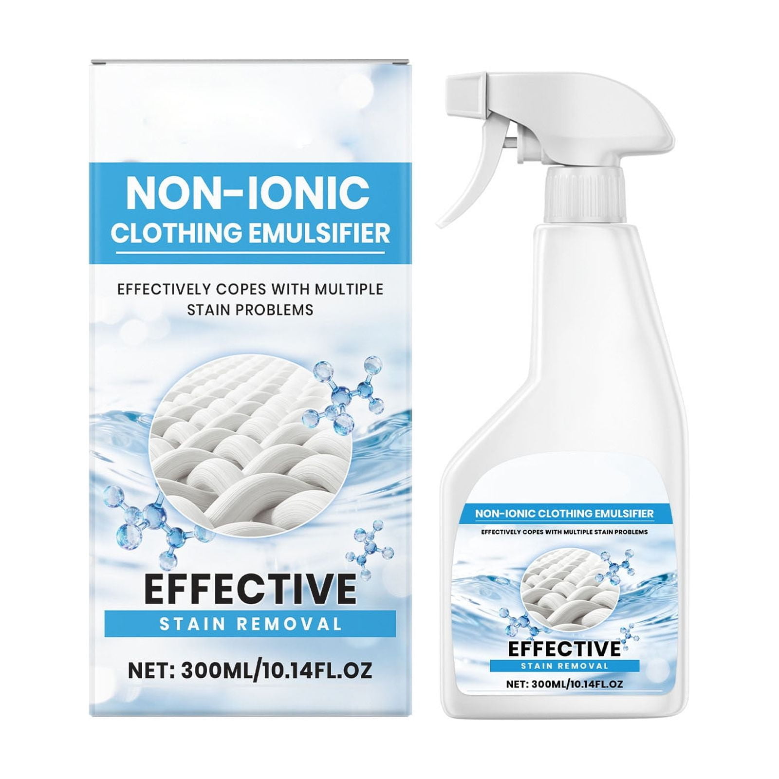 Fabric Stain Remover Spray 300Ml Fast Acting Laundry Cleaner For Grease ...