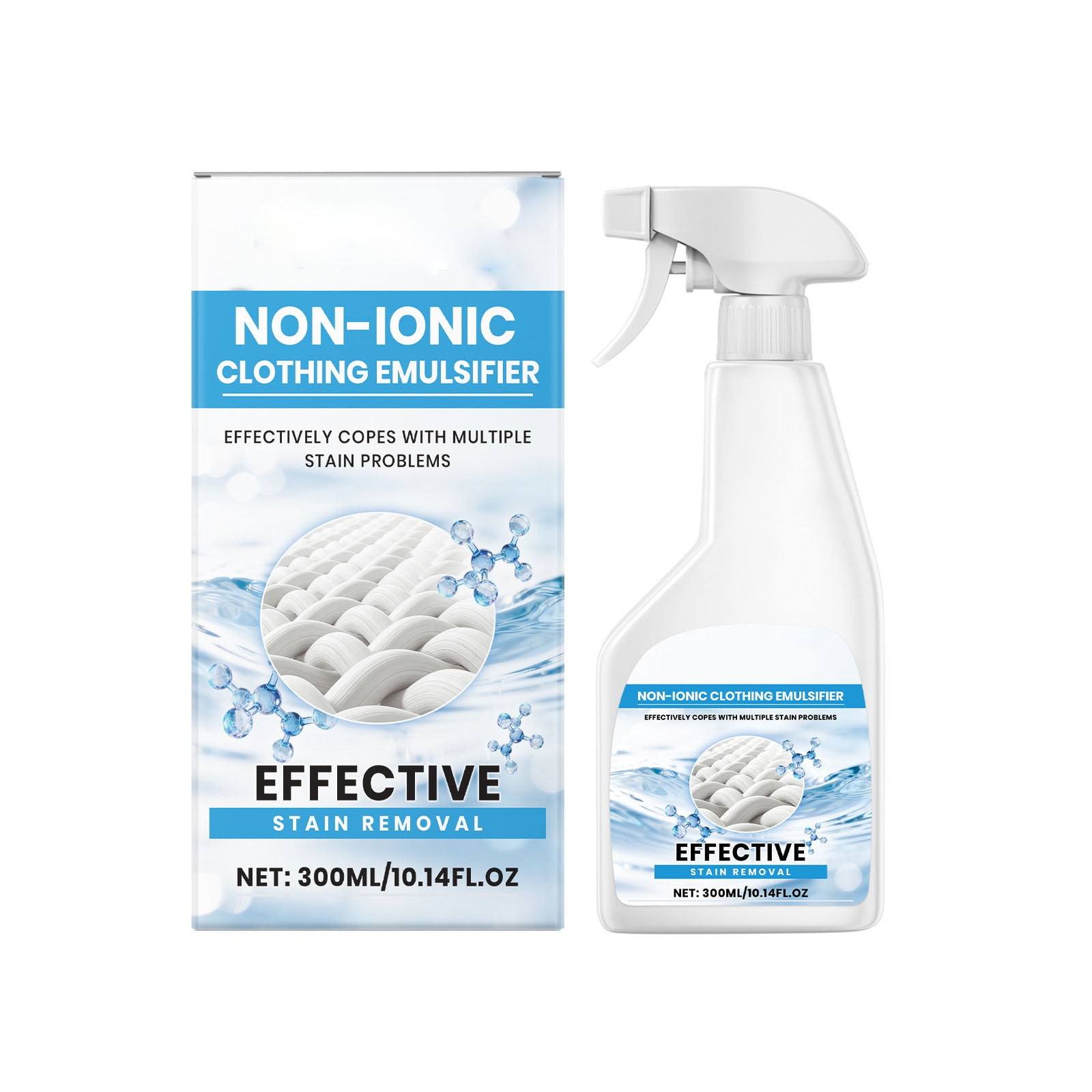 Fabric Stain Remover Spray, Fast-Acting Clothing Cleaner For Grease ...