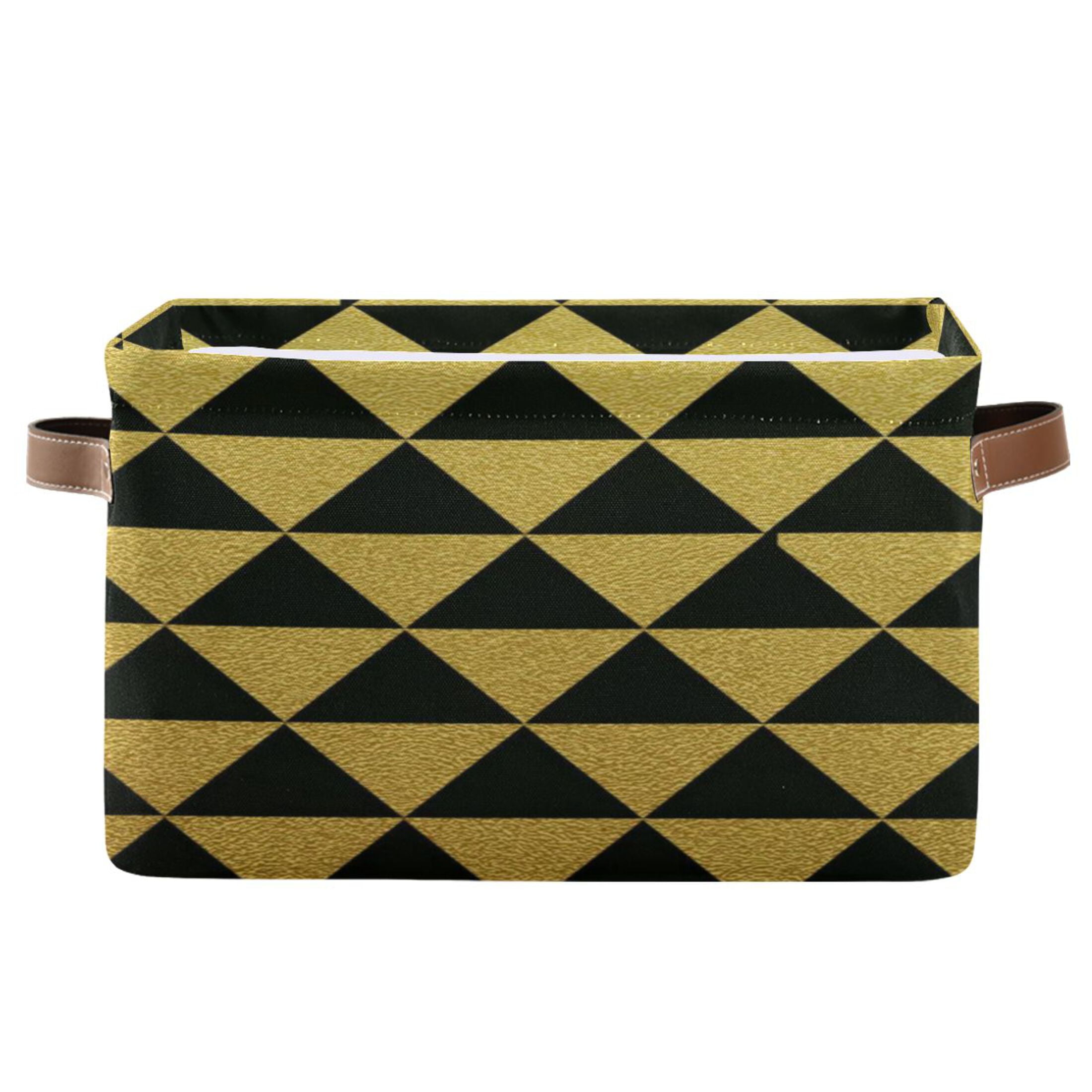 Fabric Storage Bins,Cube Organizer with Handles,14.2 x 10.2 x 8.3 inch ...