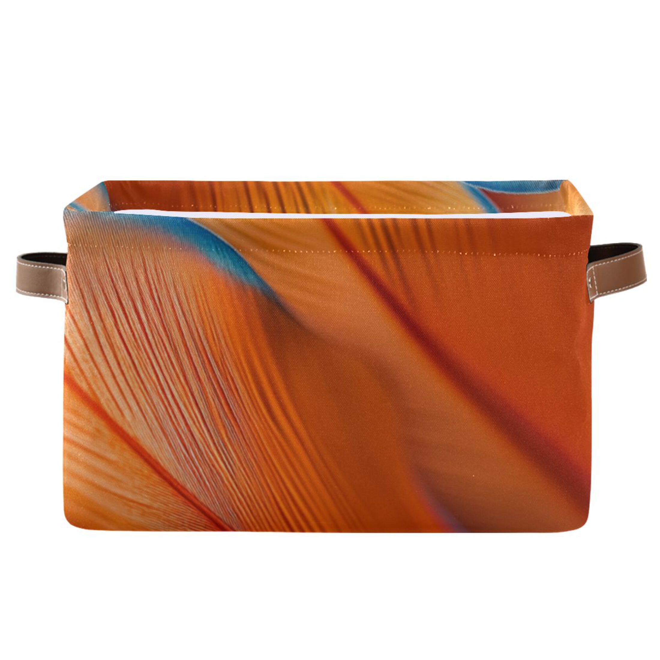 Fabric Storage Bins,Cube Organizer with Handles,14.2 x 10.2 x 8.3 inch ...