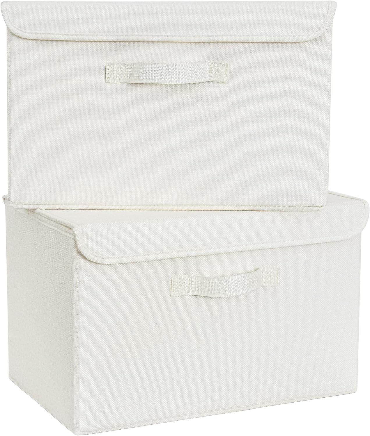 Fabric Storage Boxes, Keepsake Box, Large Storage Bins with Lids ...