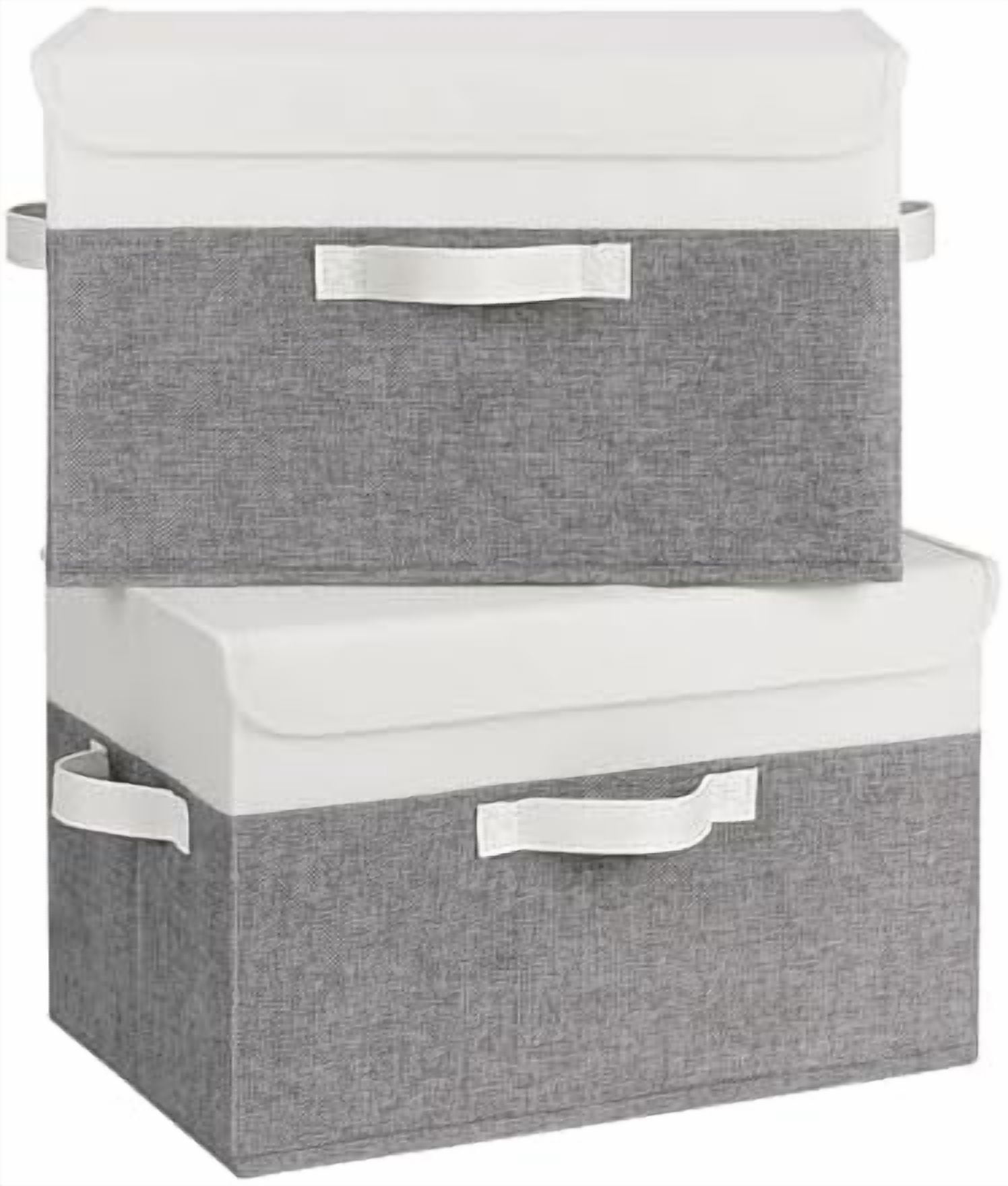 Fabric Storage Boxes, Keepsake Box, Large Storage Bins with Lids ...