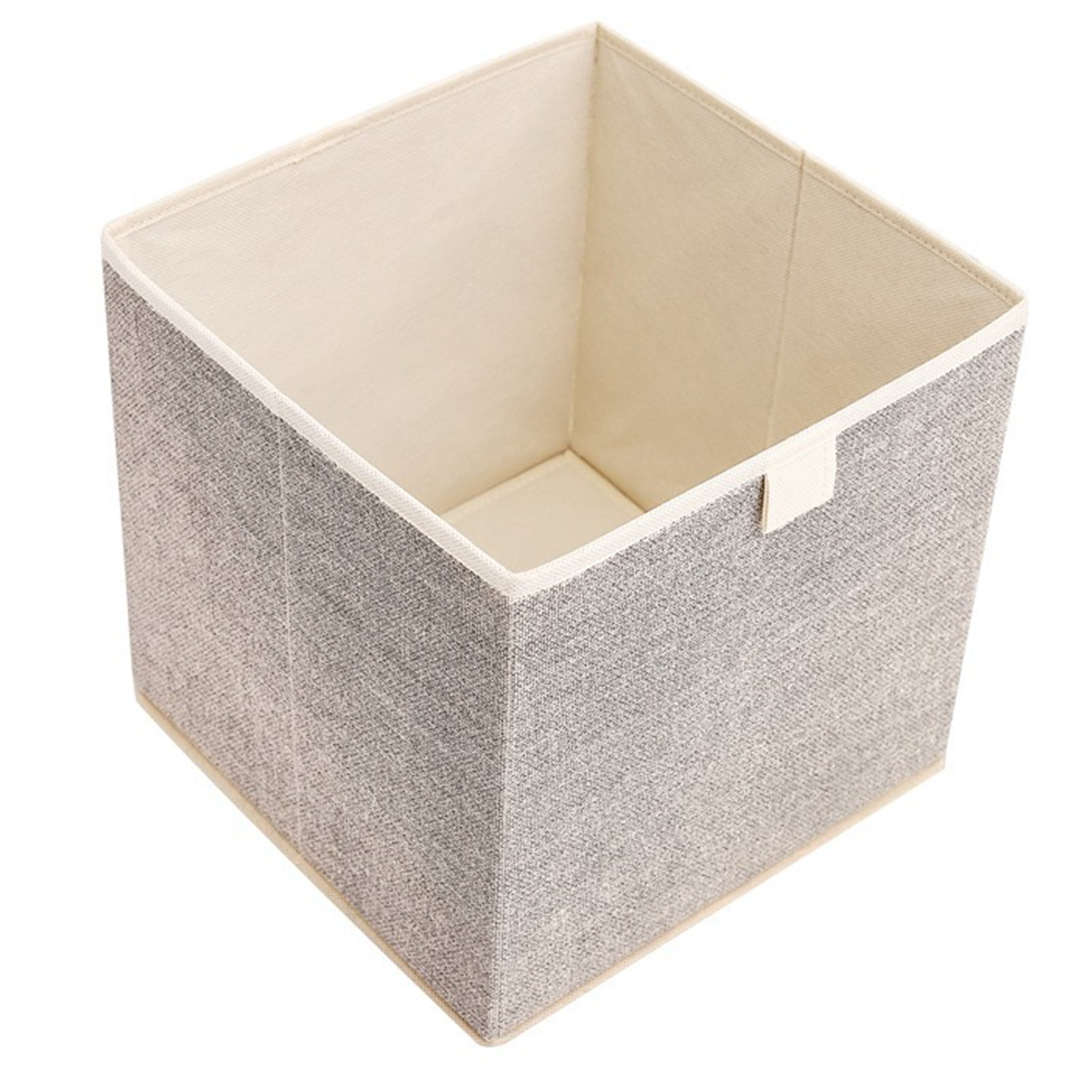 Fabric Storage, Container Clothing Storage Box with Handle, Foldable ...