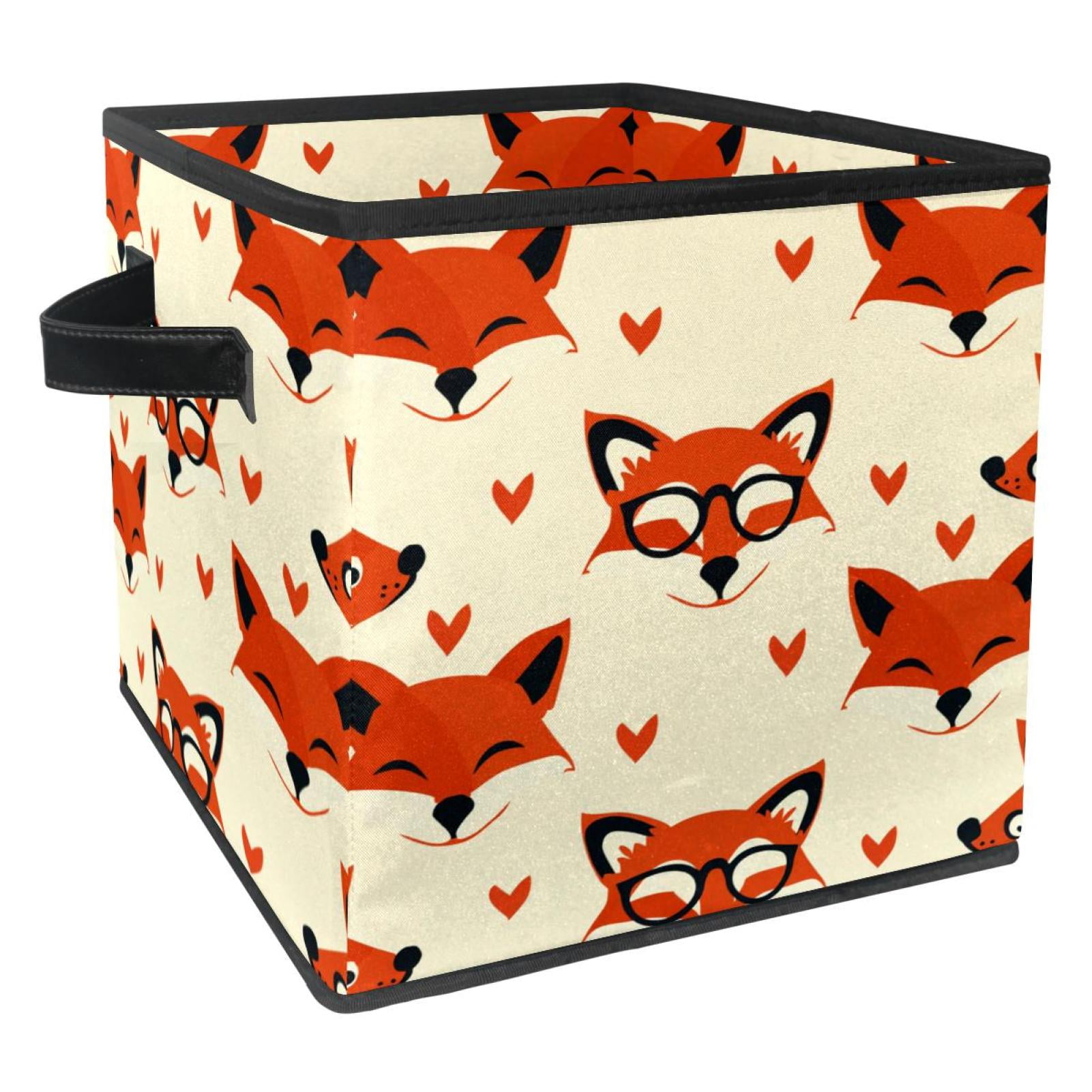 Fabric Storage Cubes Storage Baskets For Organizing Foldable Cube Bins For Cloth Or Accessary