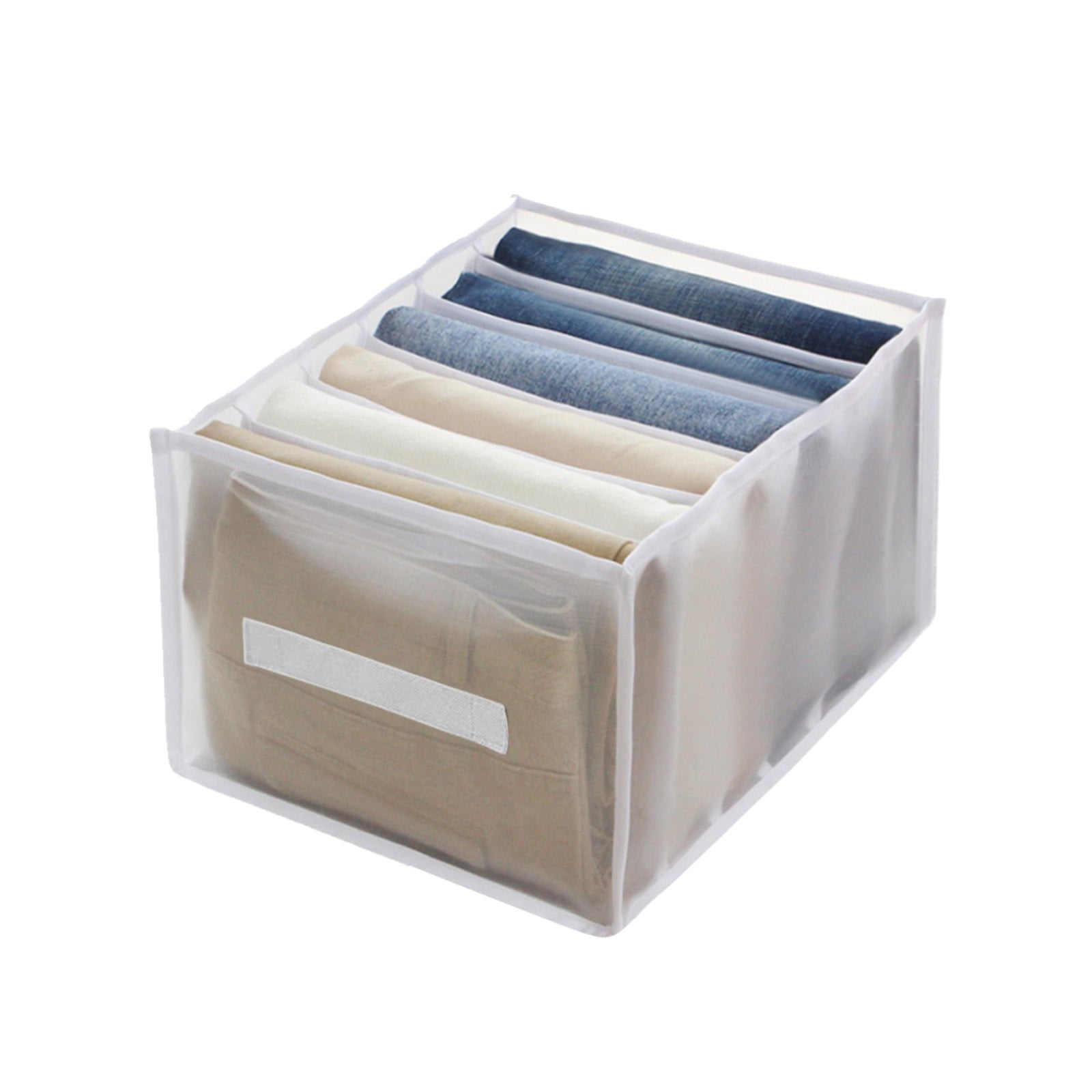 Fabric Storage Cubes Mesh Clothes Storage Box Trouser Compartment ...