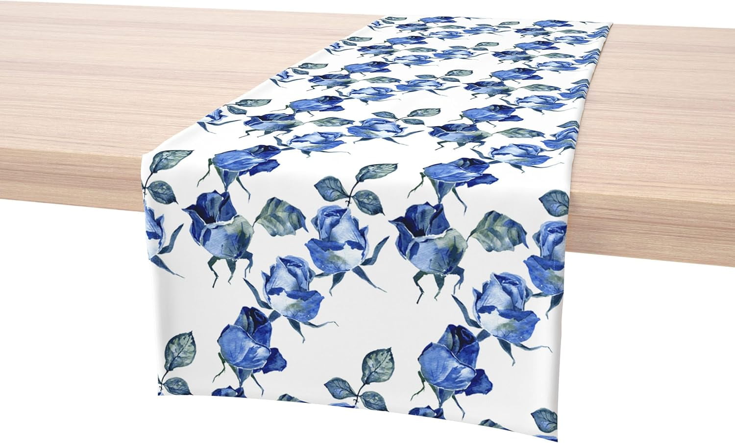 Fabric Textile Products, Inc. Table Runner, 100% Cotton, 16x90, Blue ...