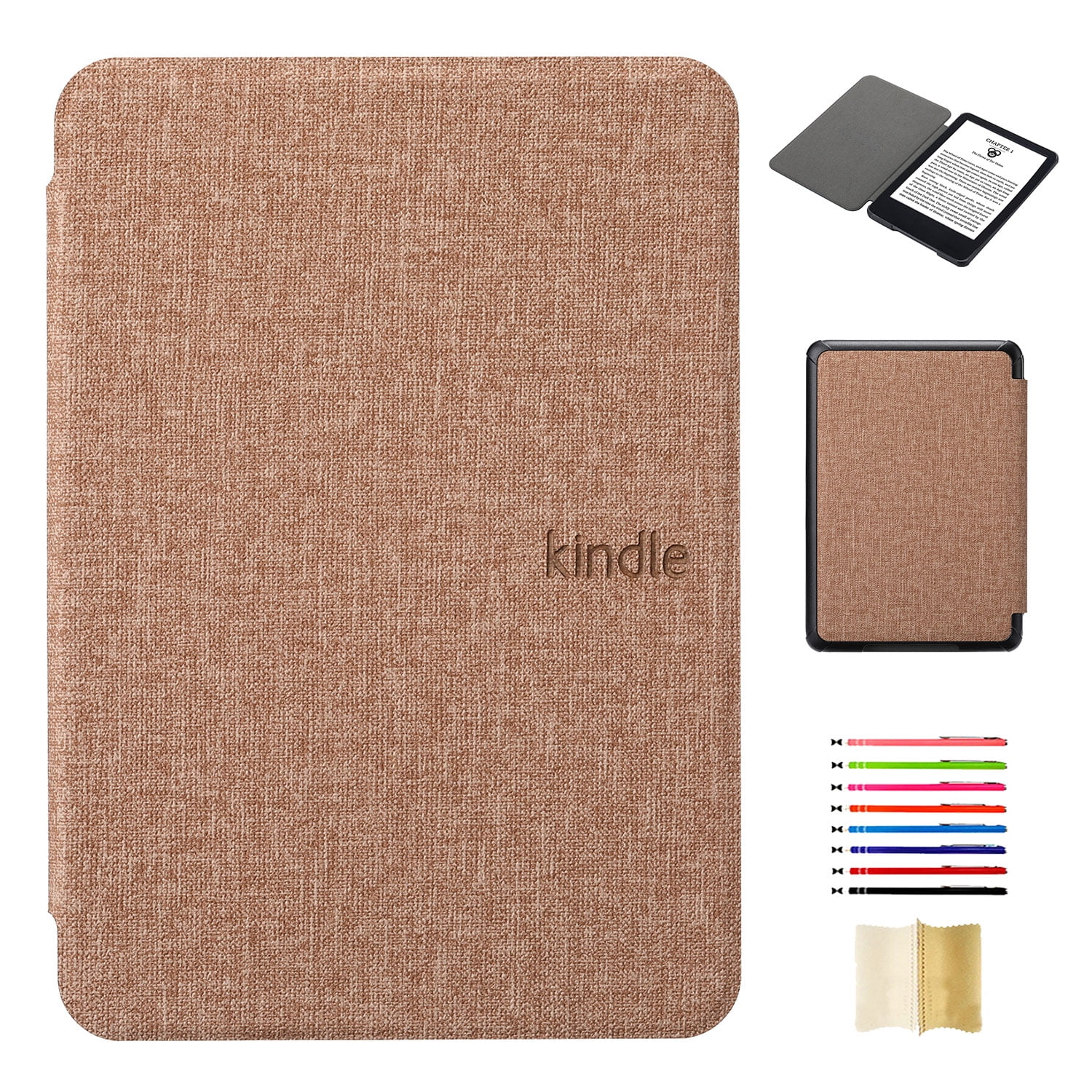 Fabric Texture Case for Amazon Kindle Paperwhite (11th Generation) 2021 ...