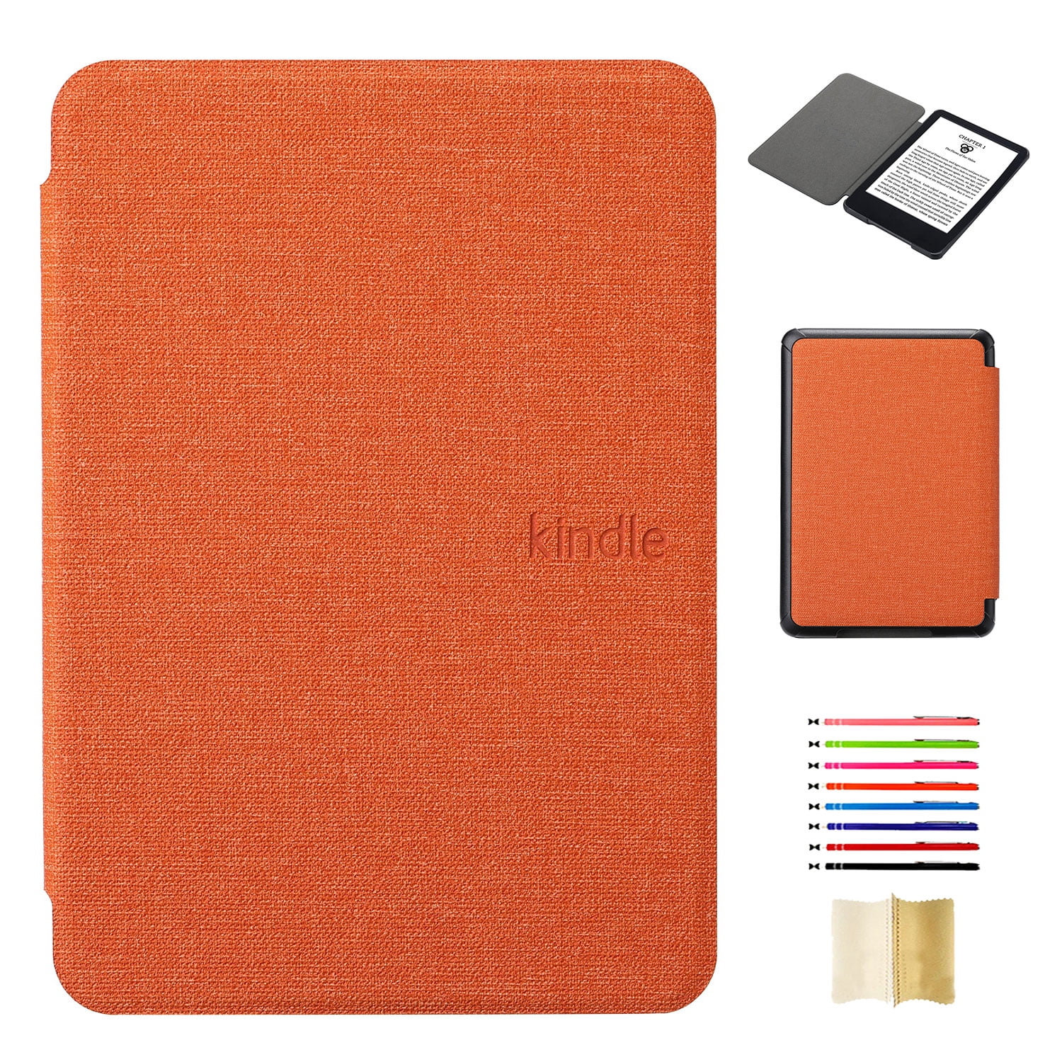 Fabric Texture Case for Amazon Kindle Paperwhite (11th Generation) 2021 ...