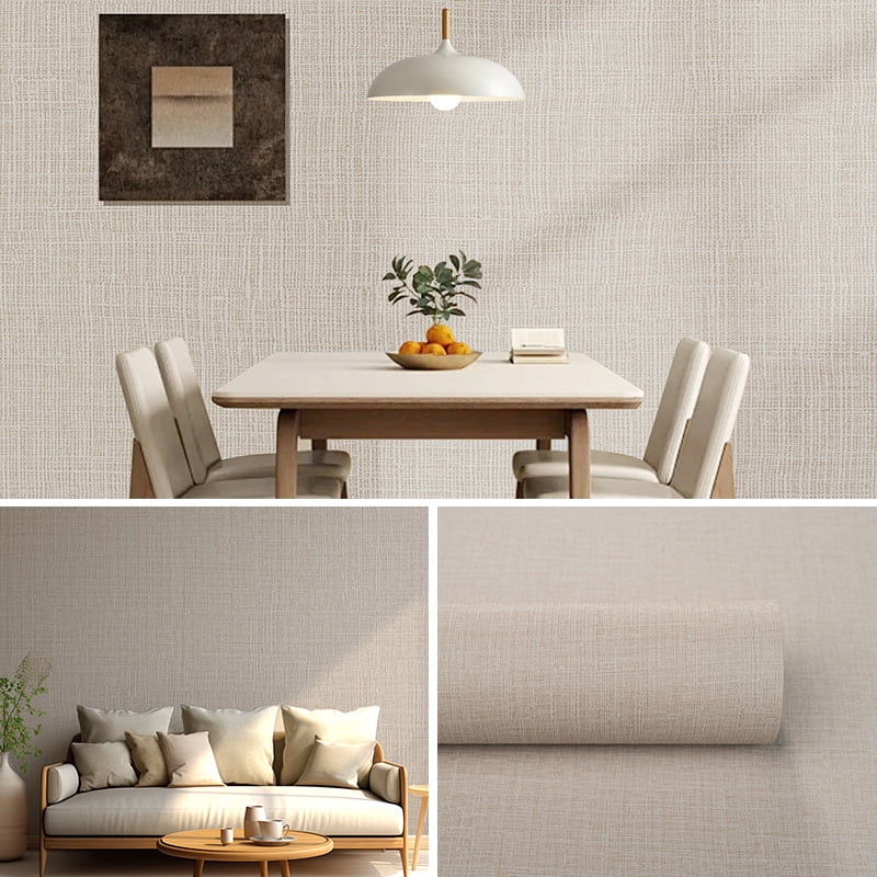 Fabric Texture PVC Fabric textile base Peel and Stick Wallpaper Self ...