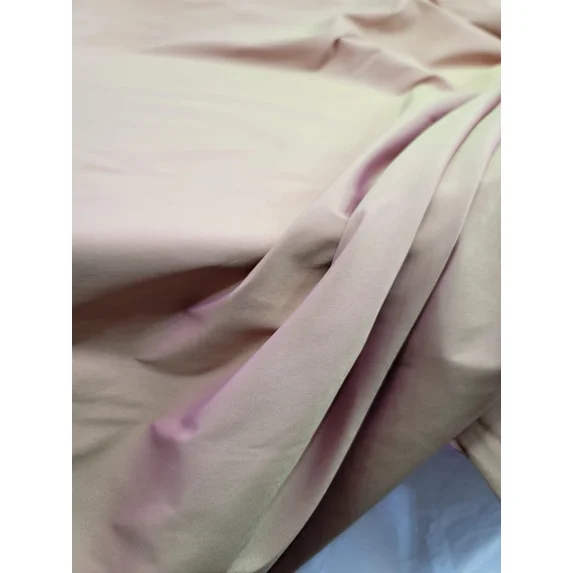Fabric Two Tone Iridescent Apparel Taffeta Beige Pink Stretch Fabric By ...
