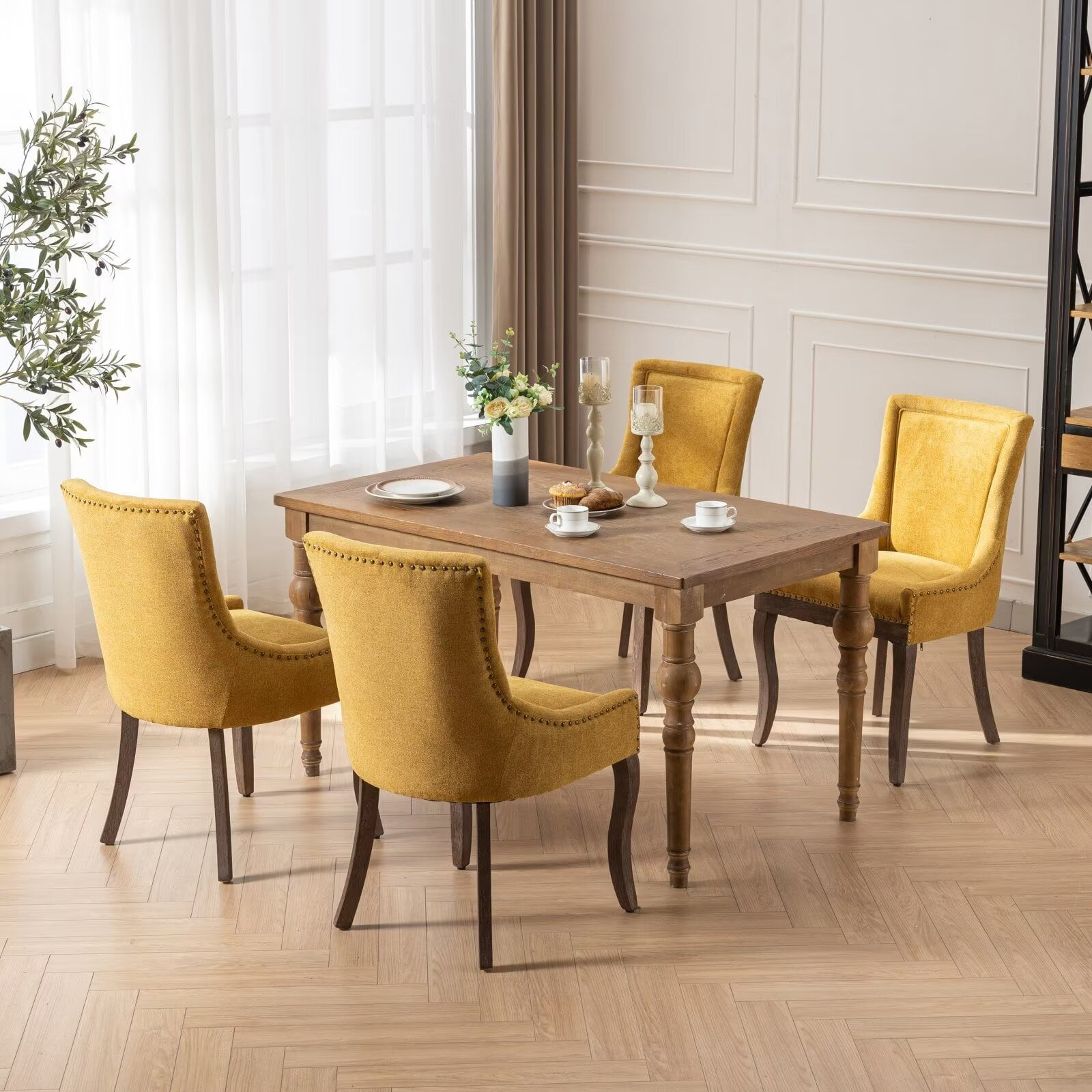 Wingback Dining Room Chairs