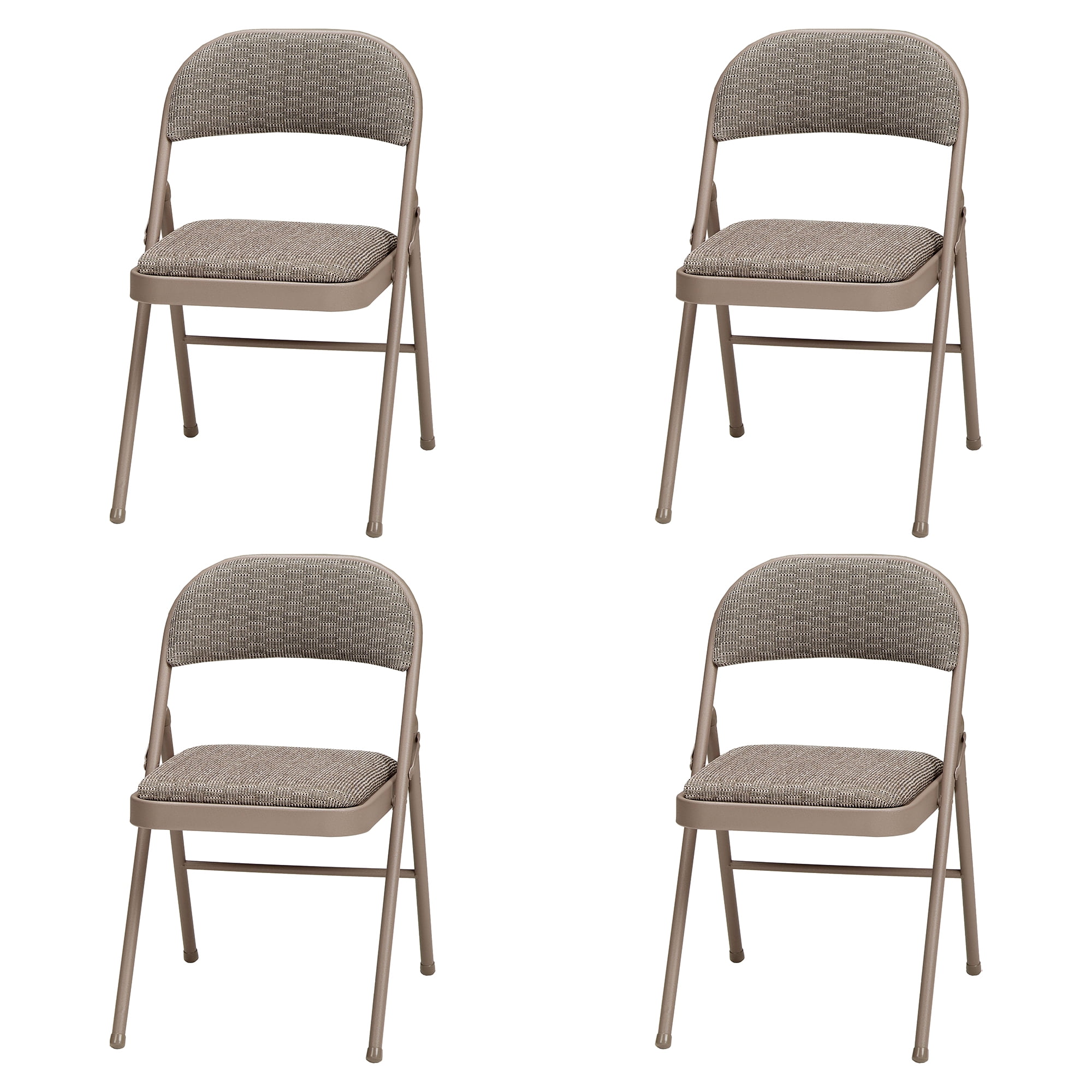 Fabric double padded folding chair- Courtyard Chicory - Walmart.com