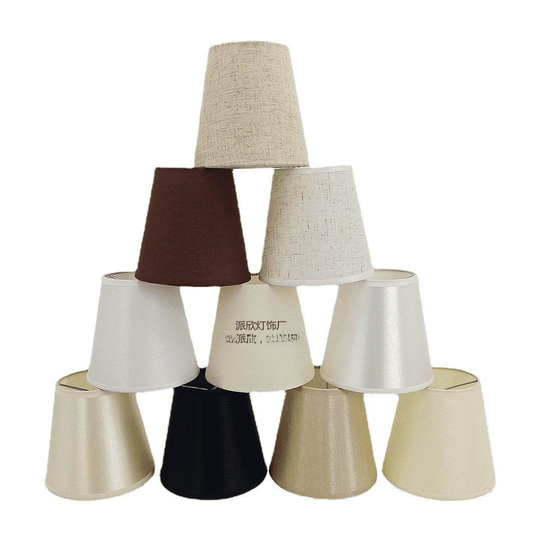 Fabric lampshade shell cover creative diy chandelier wall lamp PVC ...