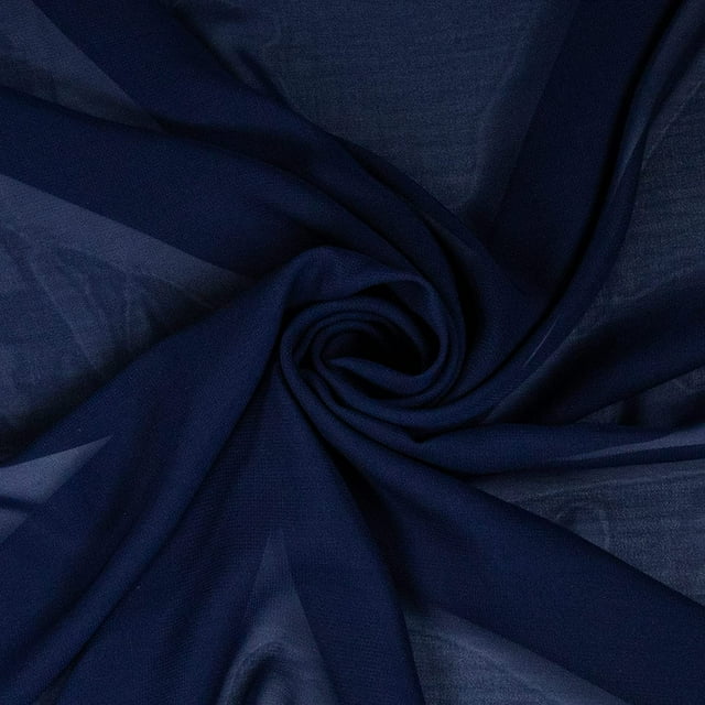 FabricLA 100% Polyester Chiffon Fabric - 58/60" Inches (152 CM) Wide ...
