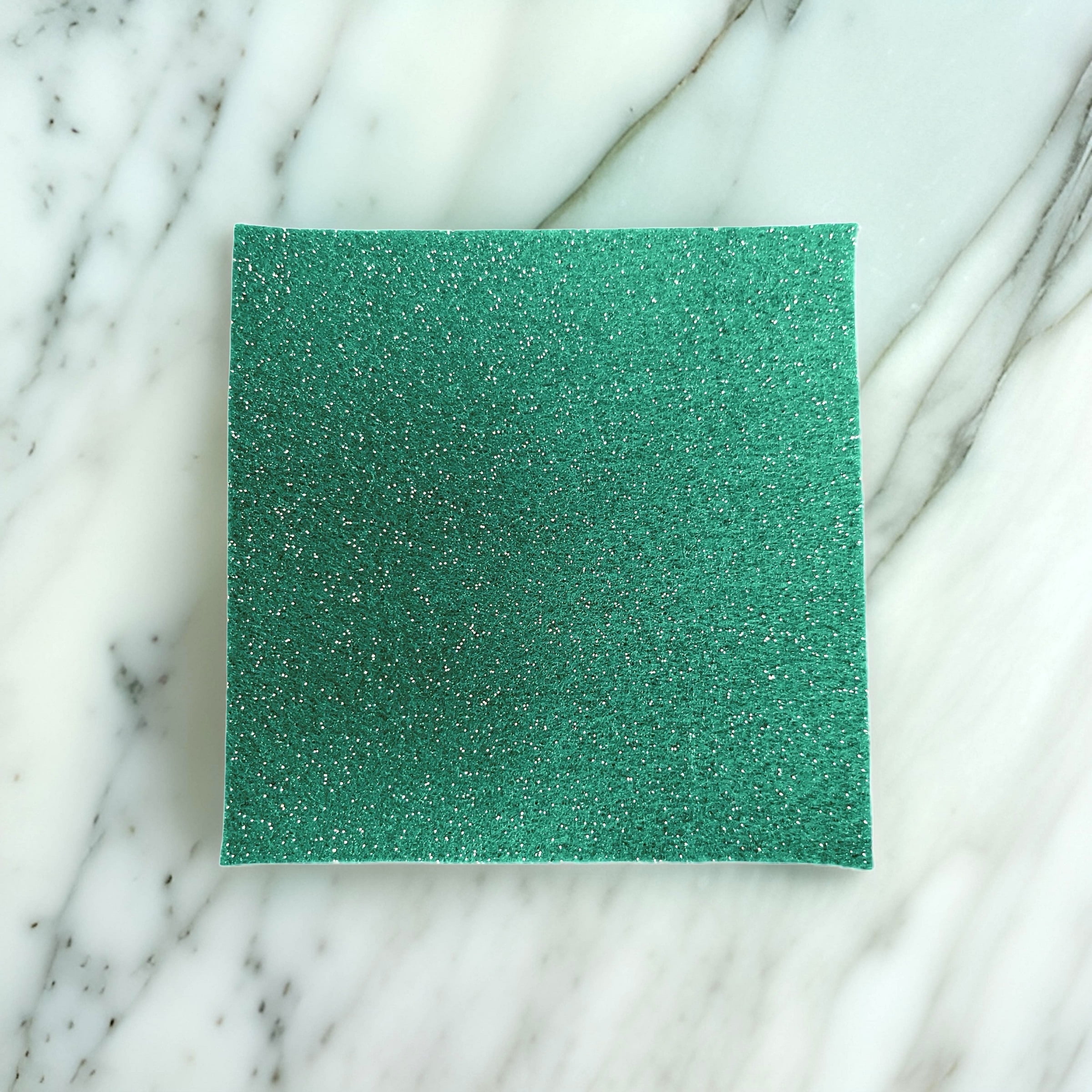 FabricLA 12" x 60" Reversible Green Glitter Felt Table Runner - Walmart.com