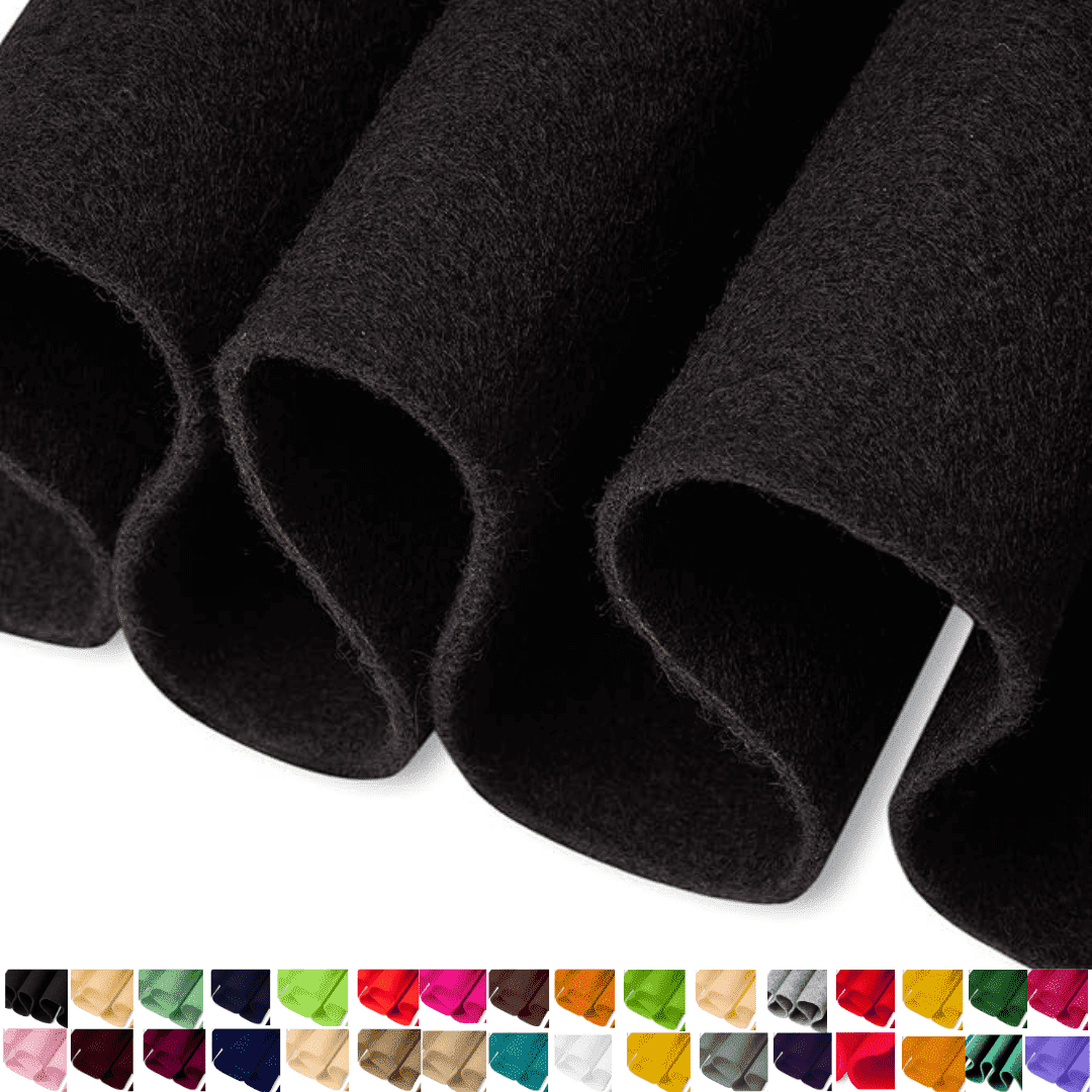 FabricLA Acrylic Felt Fabric - 72" Inch Wide 1.6mm Thick Felt by The ...