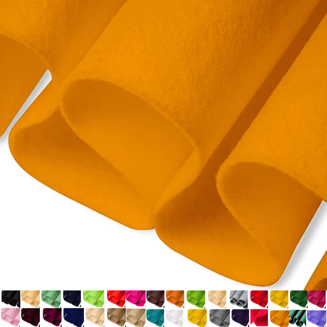 FabricLA Acrylic Felt Fabric - 72" Inch Wide 1.6mm Thick Felt by The ...