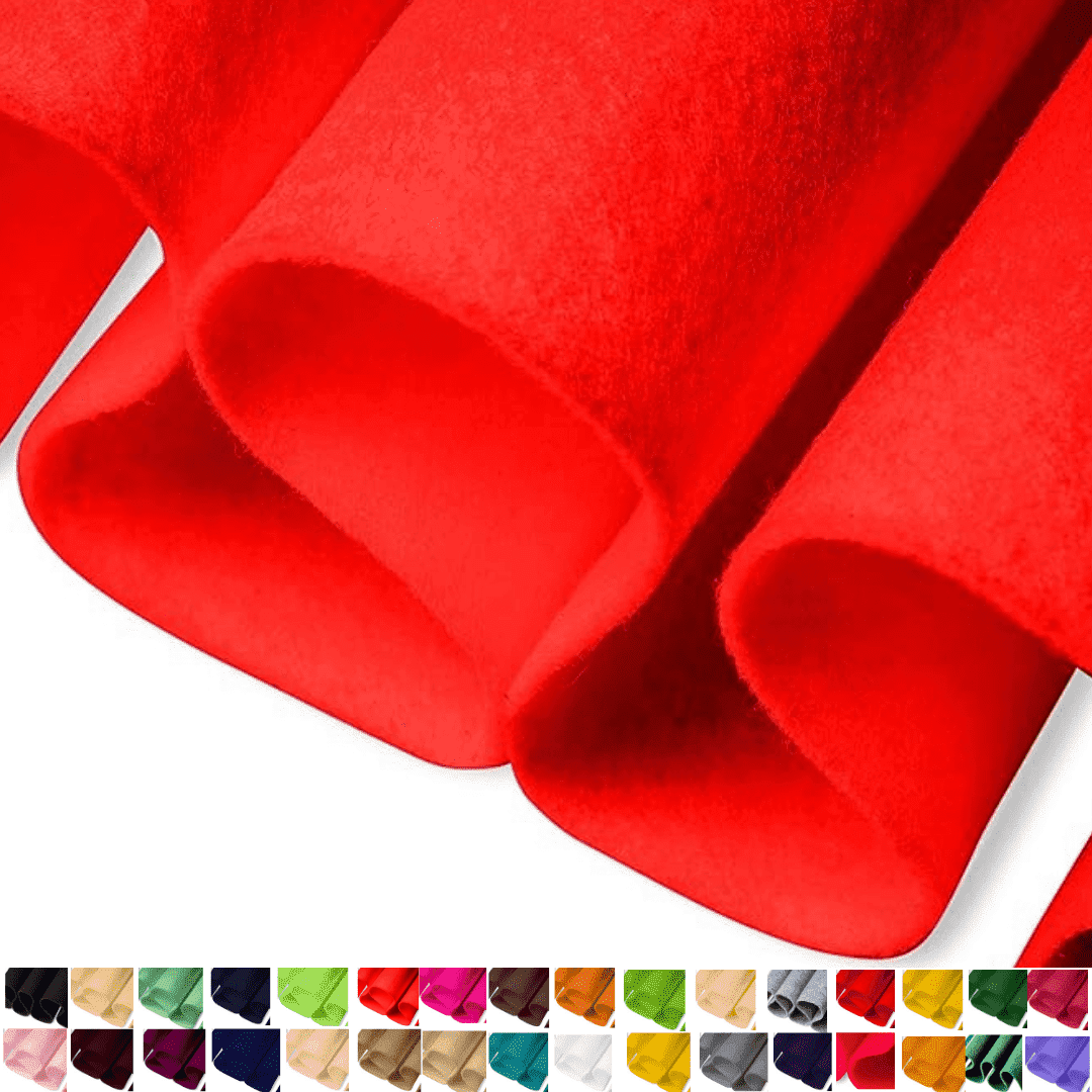 FabricLA Acrylic Felt Fabric - 72" Inch Wide 1.6mm Thick Felt by The ...
