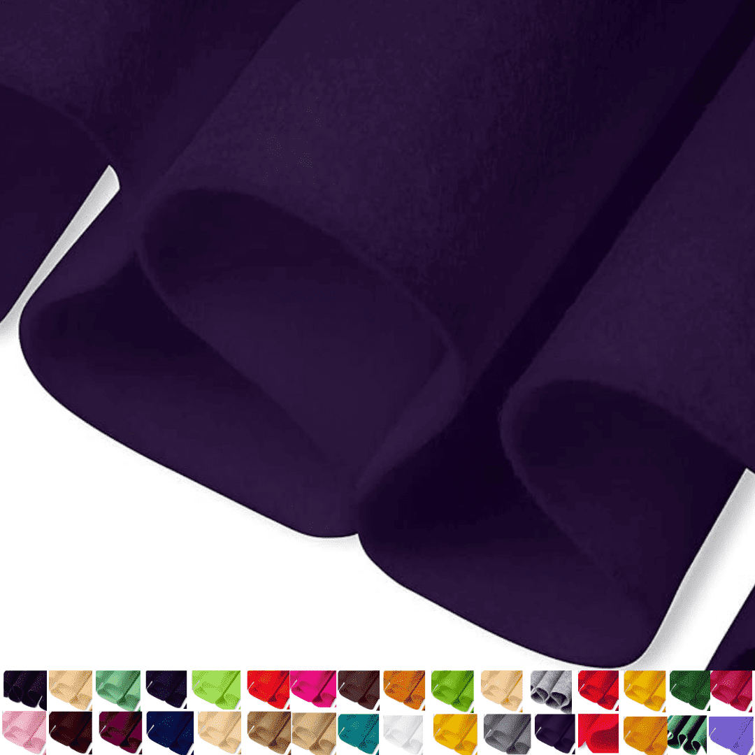 FabricLA Acrylic Felt Fabric - 72" Inch Wide 1.6mm Thick Felt by The ...