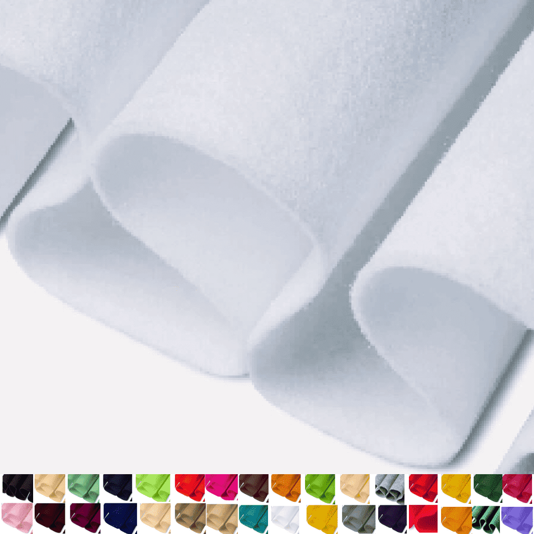FabricLA Acrylic Felt Fabric - 72" Inch Wide 1.6mm Thick Felt by The ...
