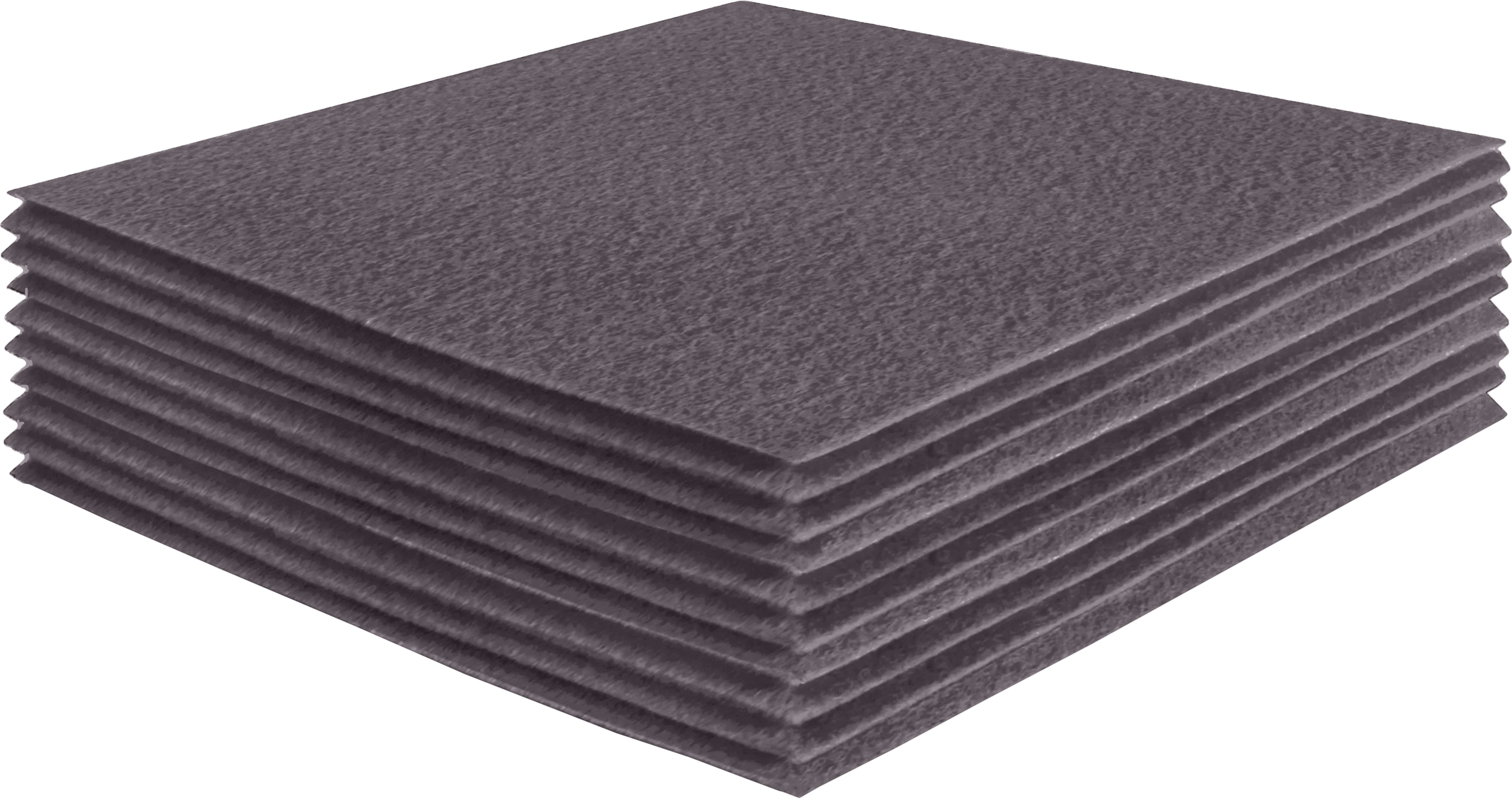 FabricLA Acrylic Felt Fabric - Pre Cut 12" X 12" Inches Felt Square ...