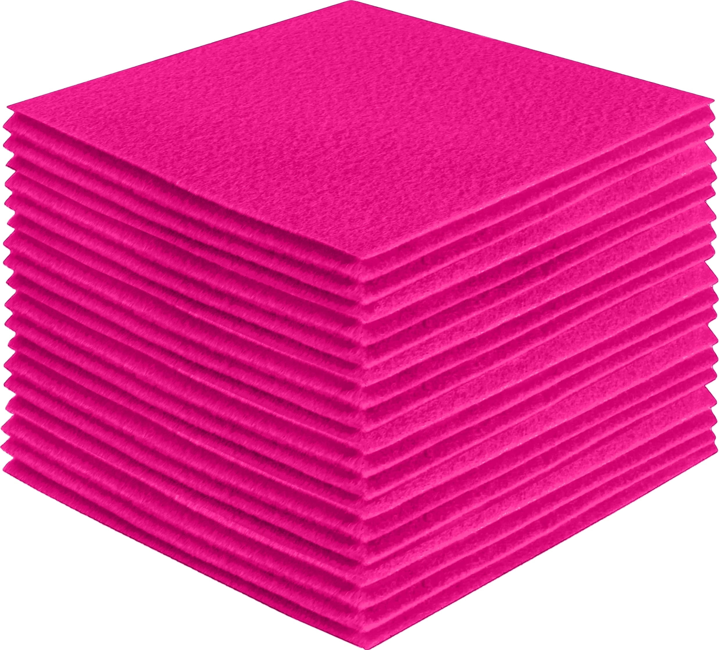 FabricLA Acrylic Felt Fabric - Pre Cut | 4" X 4" Inches | DIY Craft ...
