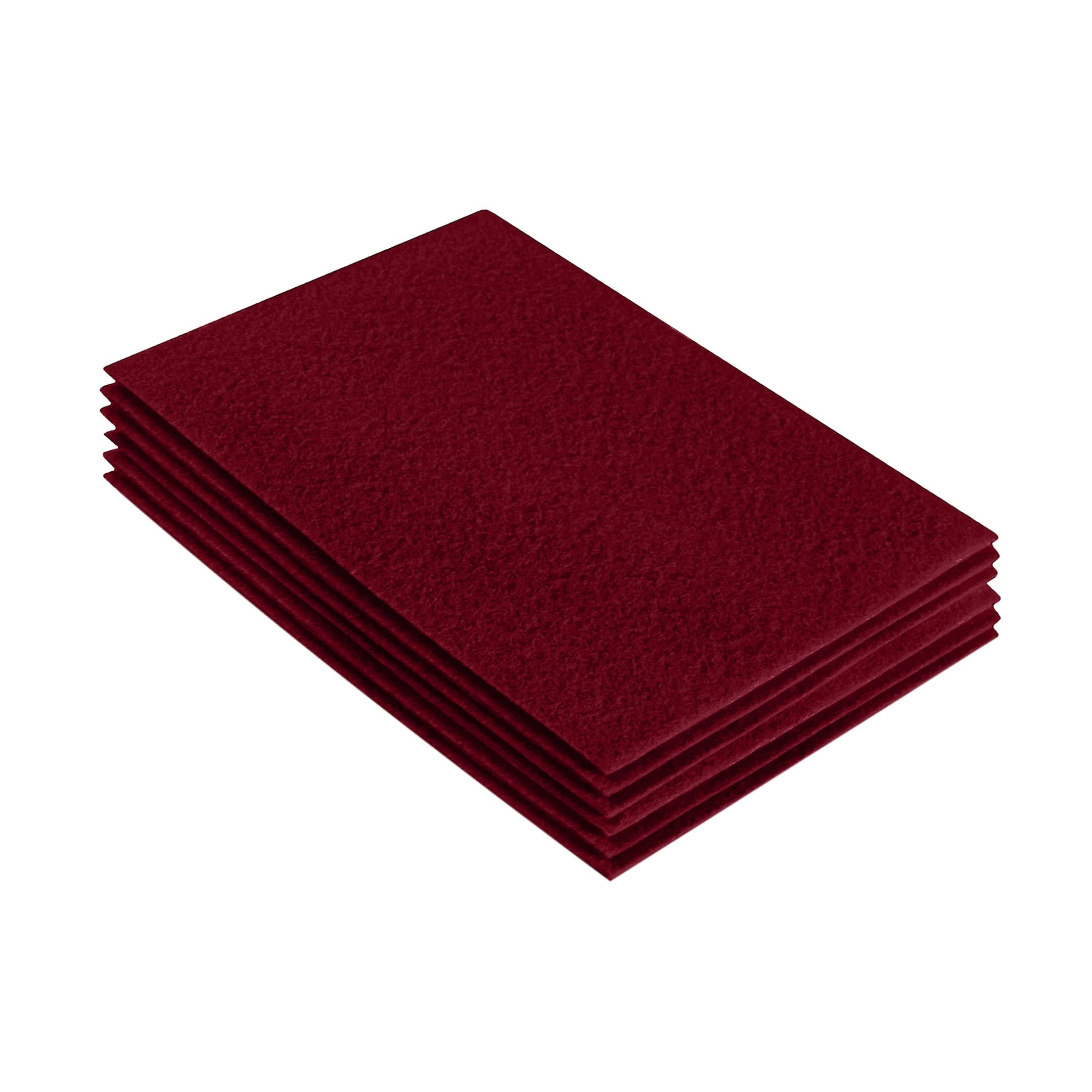 FabricLA Acrylic Felt Fabric Sheets for Crafts | Precut 9" X 12" Inch ...