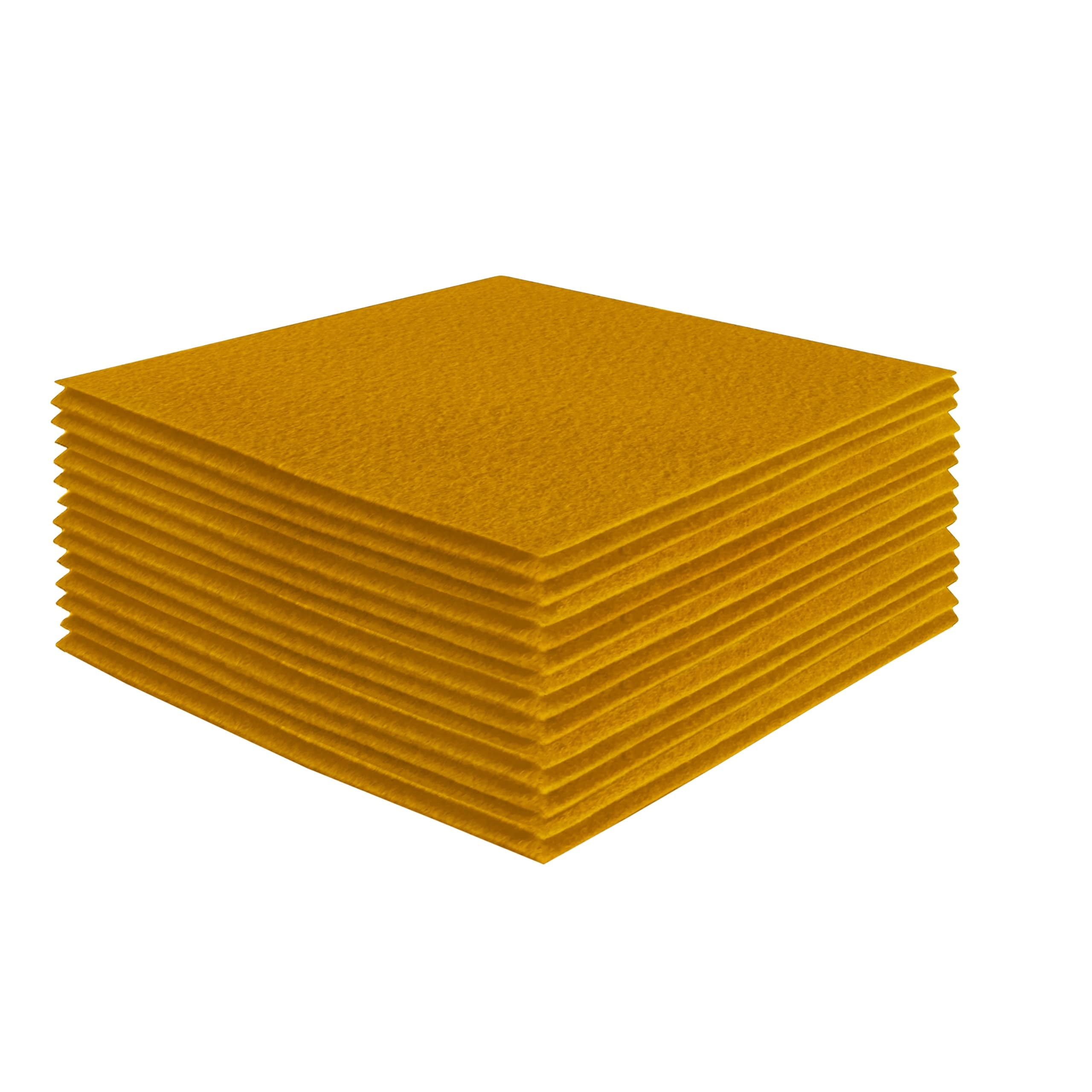 FabricLA Acrylic Felt Sheets For Crafts - Soft Precut 10" X 10" Inches ...