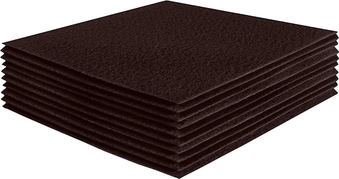 FabricLA Acrylic Felt Sheets for Crafts - Soft Precut 12" X 12" Inches ...