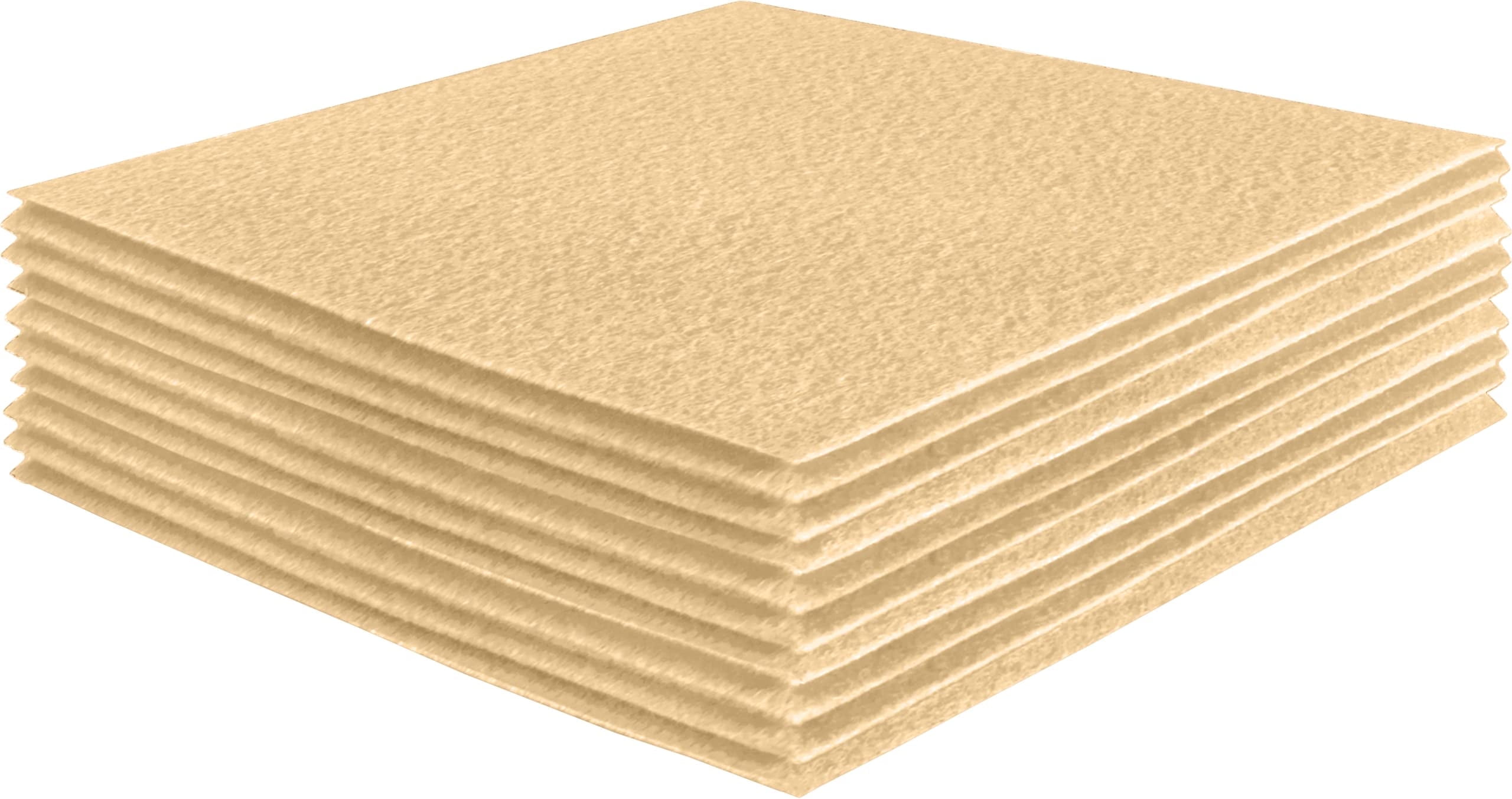 FabricLA Acrylic Felt Sheets for Crafts - Soft Precut 12" X 12" Inches ...