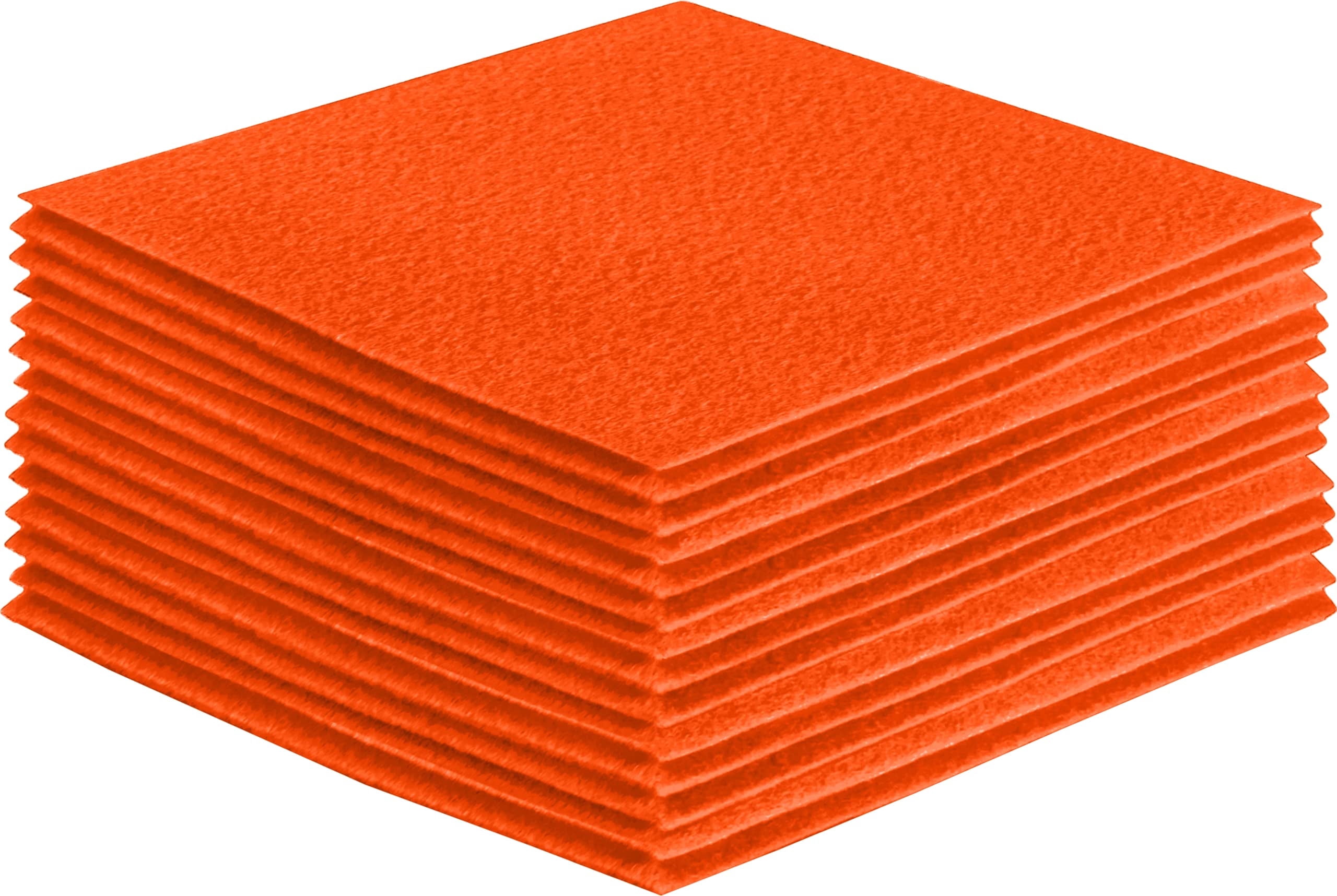 FabricLA Acrylic Felt Sheets For Crafts - Soft Precut 8" X 8" Inches ...