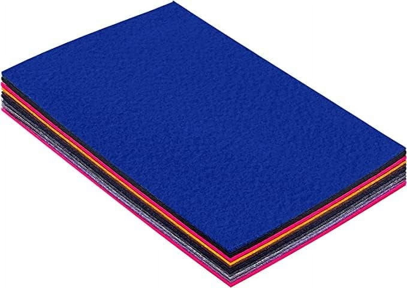 FabricLA Acrylic Felt Sheets for Crafts - Soft Precut 9" X 12" Inches ...