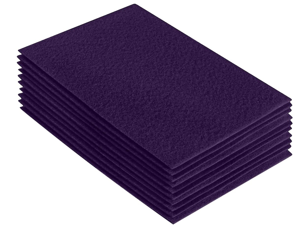 FabricLA Acrylic Felt Sheets for Crafts - Soft Precut 9" X 12" Inches ...