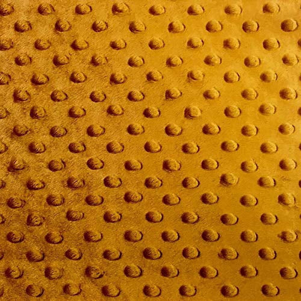 FabricLA | Copper Dimple Minky Dot Fabric by The Yard | Oeko-TEX ...