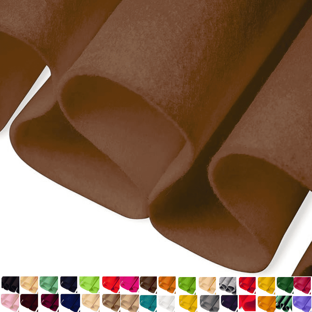 FabricLA Craft Felt Fabric - 72" Inch Wide & 1.6mm Thick Felt Fabric by ...