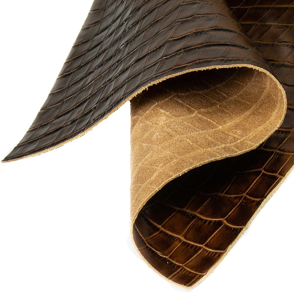 FabricLA Genuine Leather Tooling and Crafting Sheets | Heavy Duty Full ...