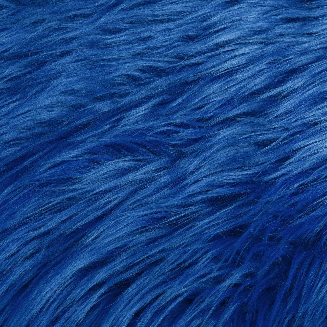 FabricLA Shaggy Faux Fur Fabric - 20" X 20" Inches Pre Cut - Use Fake ...
